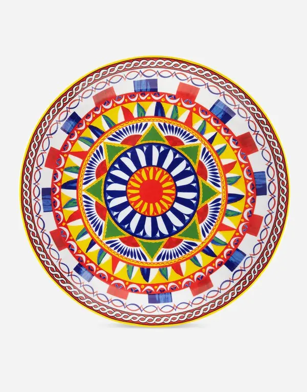 Dolce & Gabbana Porcelain Platter - Multicolor