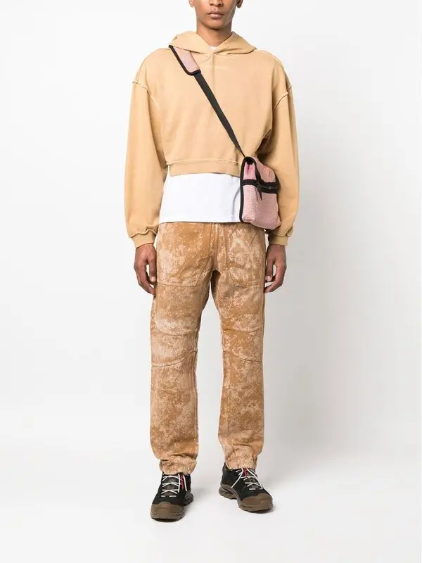 RANRA Bleached-effect Ripstop Trousers
