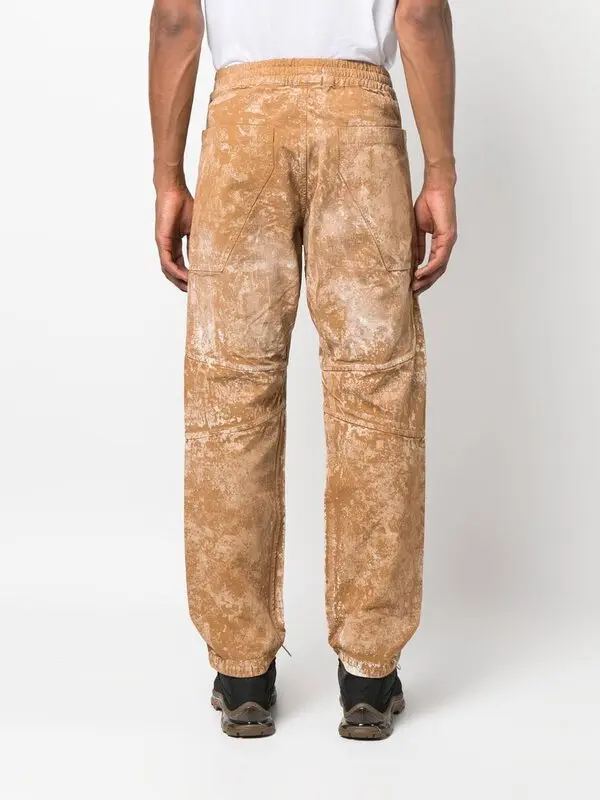 RANRA Bleached-effect Ripstop Trousers