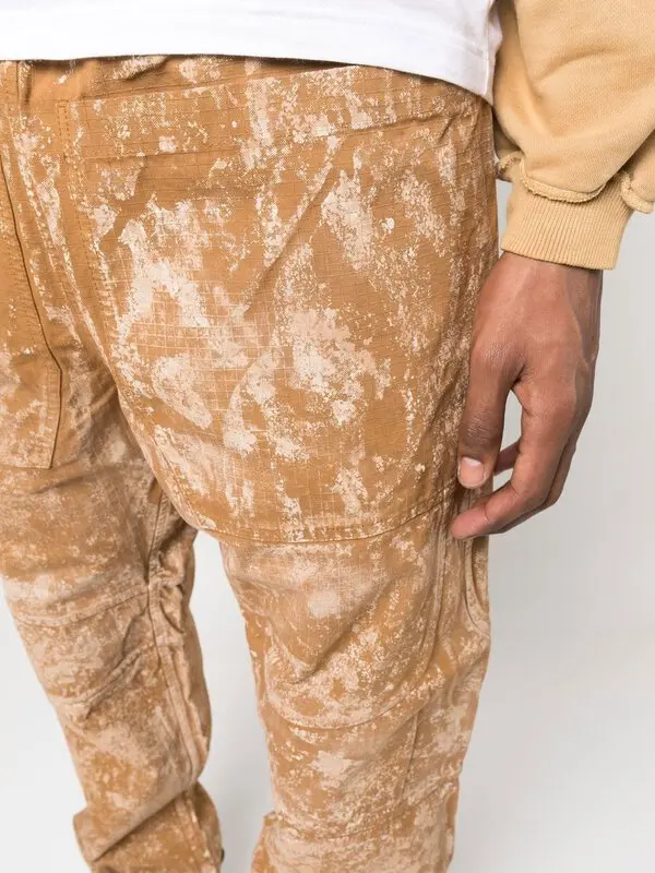 RANRA Bleached-effect Ripstop Trousers