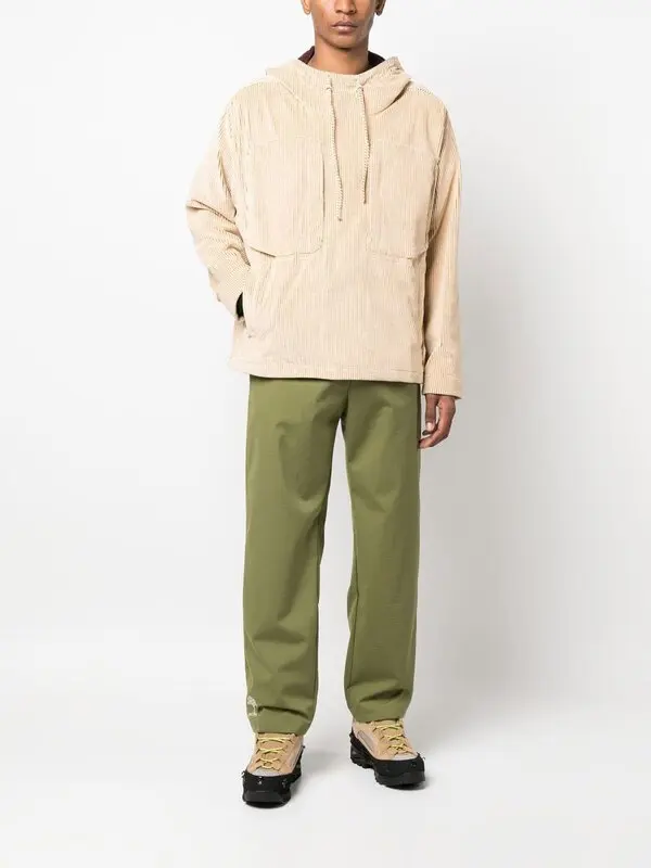 RANRA Steinn Corduroy Hooded Jacket - Neutrals