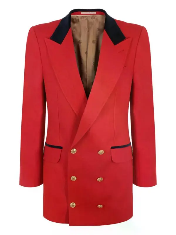 Gucci Peak-lapels Double-breasted Blazer