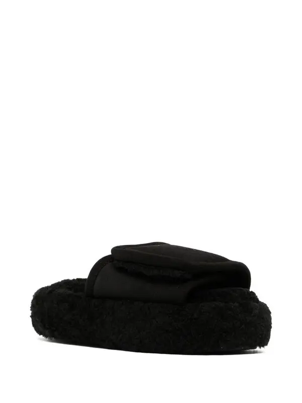 Natasha Zinko Chunky Shearling Slides