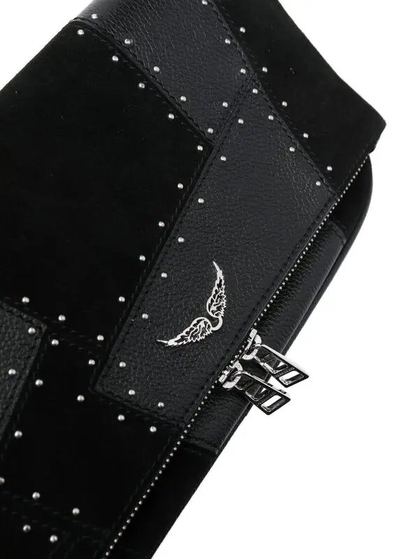 Zadig&Voltaire Rocky Patchwork Clutch Bag