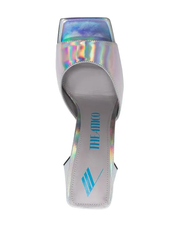 Attico Devon Sandals - Silver