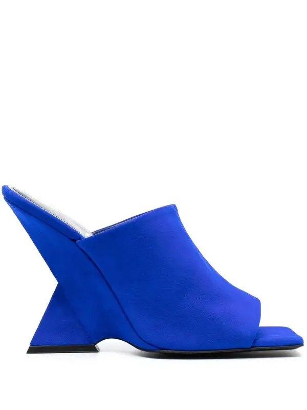Attico 105mm Cheope Suede Sandals
