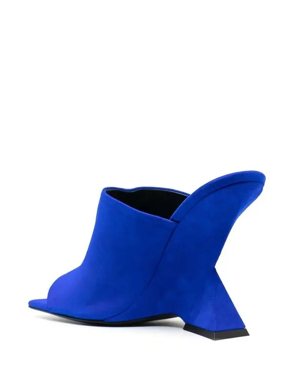 Attico 105mm Cheope Suede Sandals