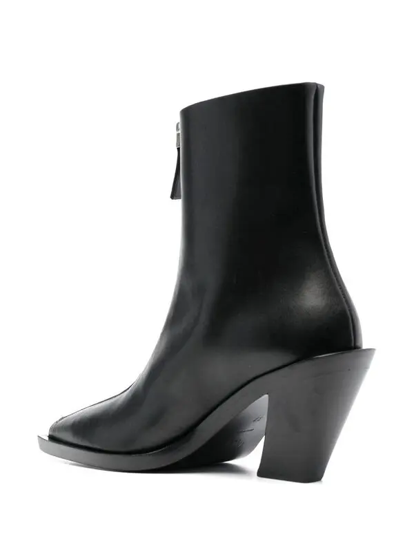 ELLEME Sculpted-heel Ankle Boots