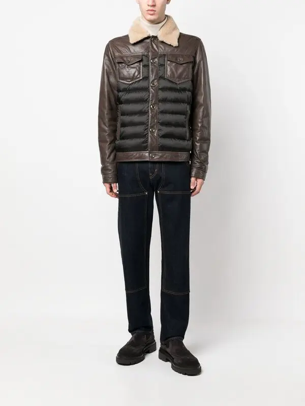 MOORER Mondor-fur-104s Jacket - Black