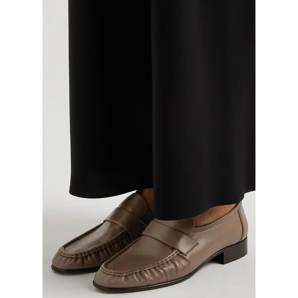 THE ROW Leather Loafers