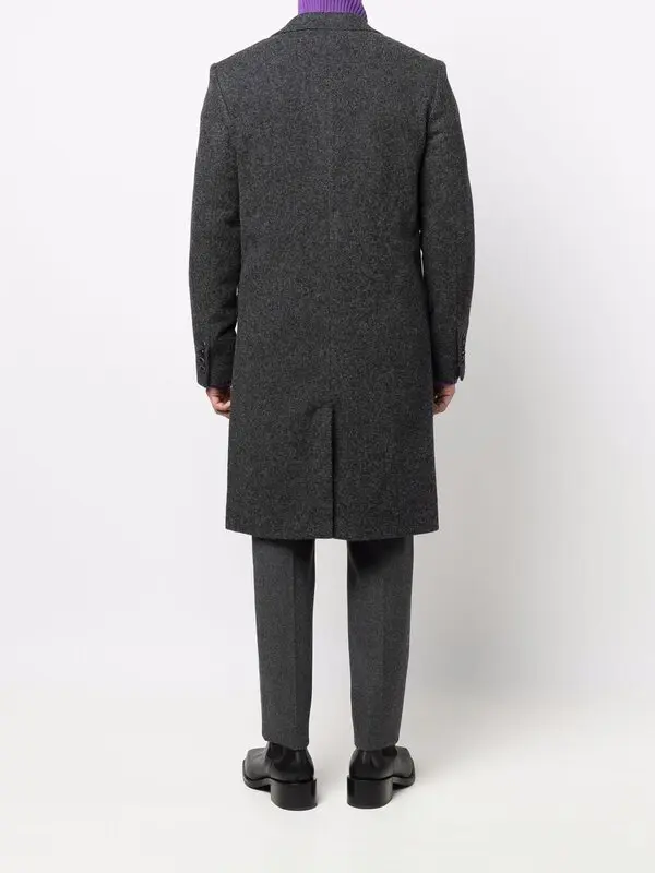 Ami Single-breasted Wool Coat