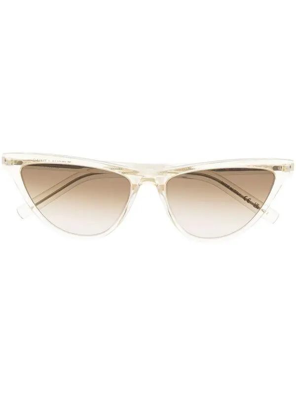 Saint Laurent Cat-eye Frame Sunglasses - Yellow