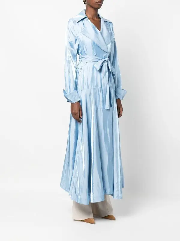 Cult Gaia Jasira Long Double-breasted Coat