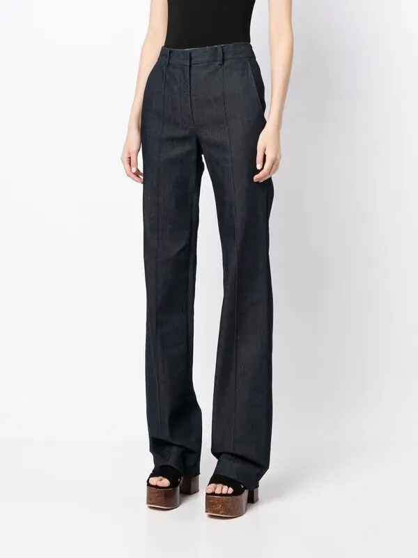 Adam Lippes Deeda Wide-leg Trousers - Blue