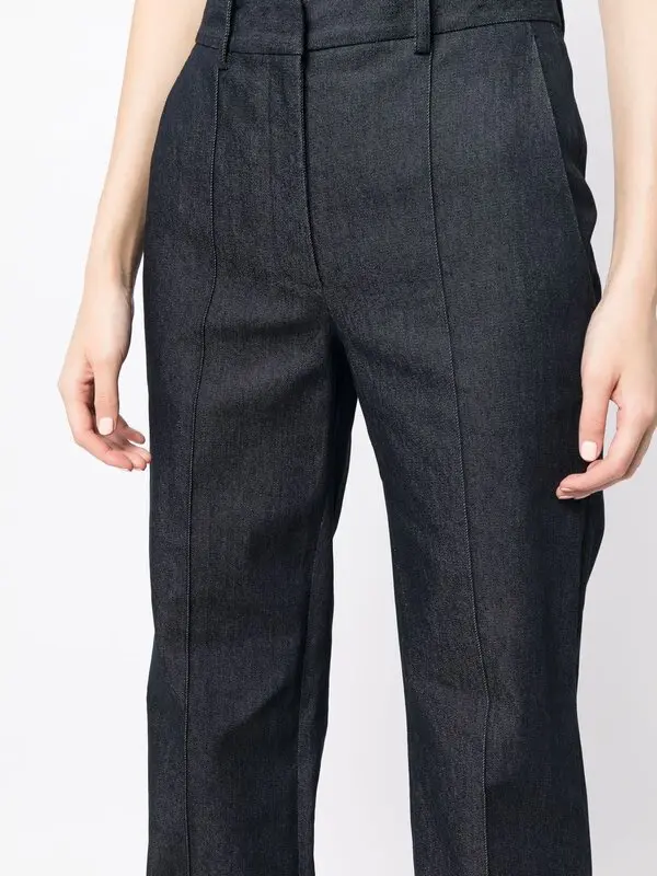 Adam Lippes Deeda Wide-leg Trousers - Blue