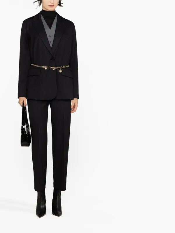 Maje Single-breasted Belted Blazer
