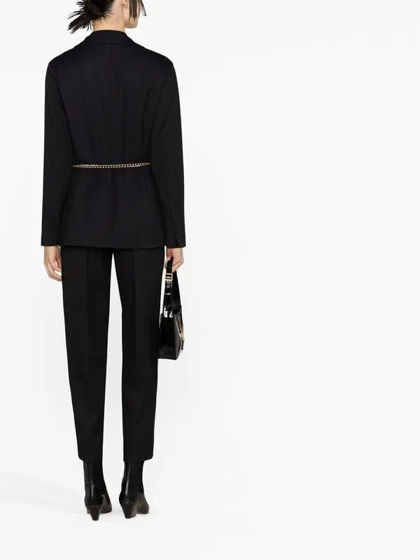 Maje Single-breasted Belted Blazer