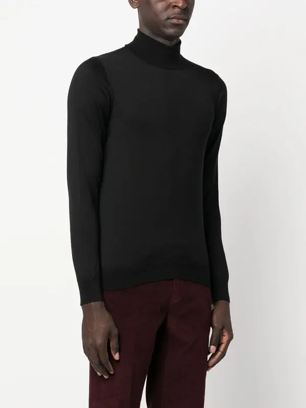 Tagliatore Mike Mock-neck Knitted Jumper