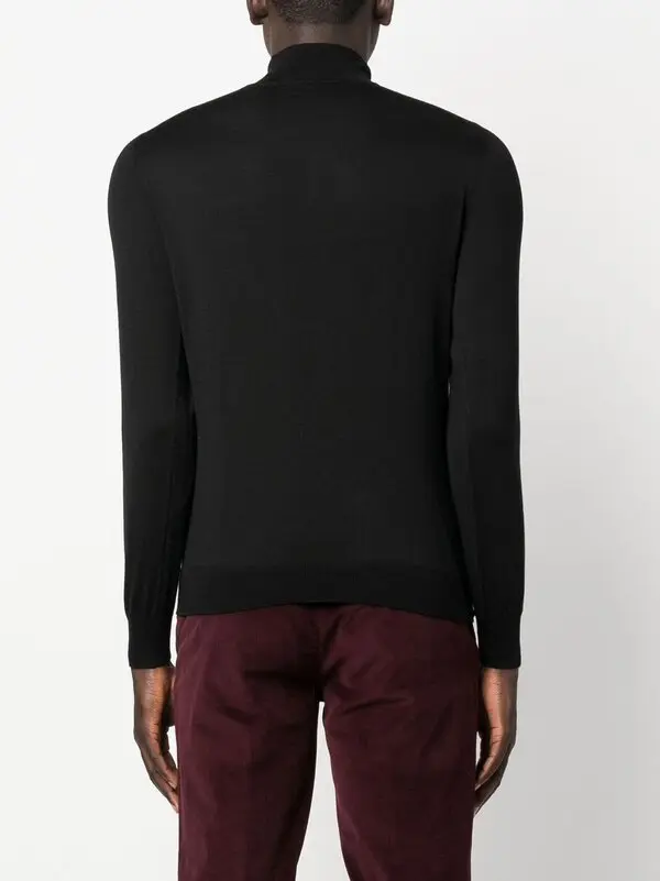 Tagliatore Mike Mock-neck Knitted Jumper