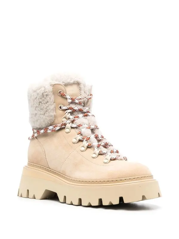 Woolrich Sheepskin Hiking Boots