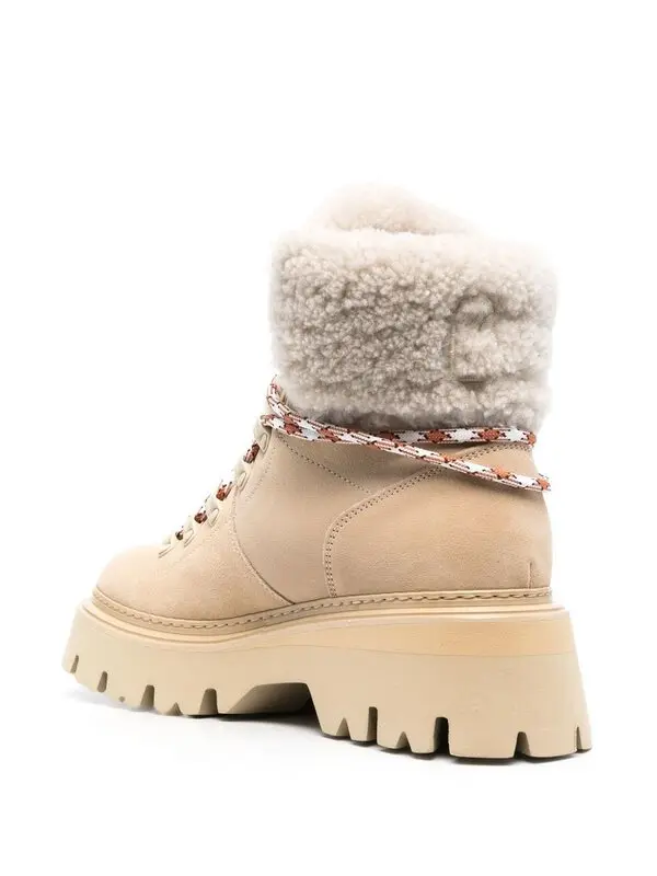 Woolrich Sheepskin Hiking Boots