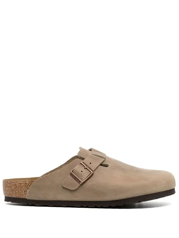 BIRKENSTOCK Boston Oiled Leather Clogs - Brown