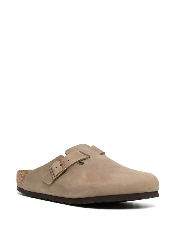 BIRKENSTOCK Boston Oiled Leather Clogs - Brown