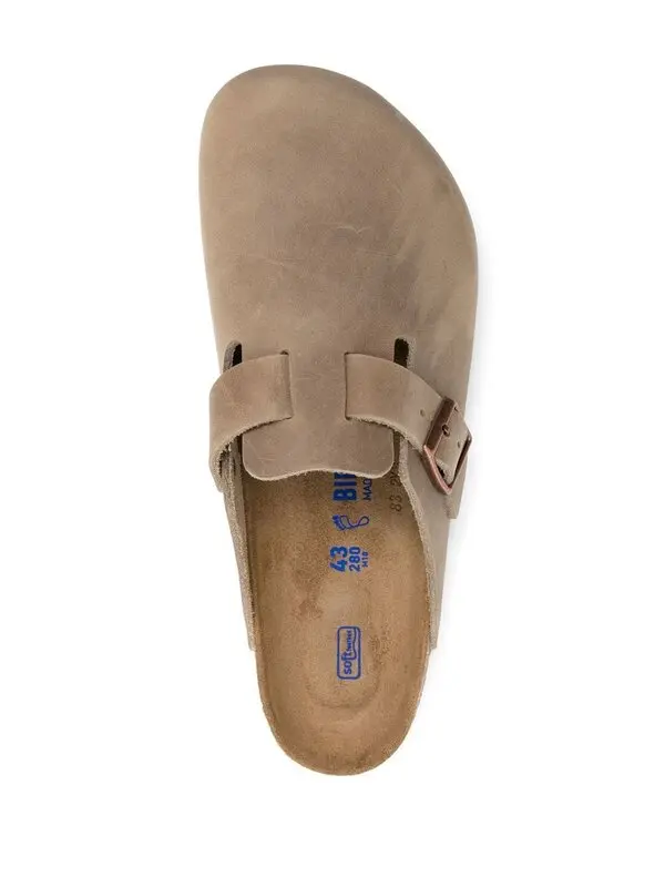 BIRKENSTOCK Boston Oiled Leather Clogs - Brown