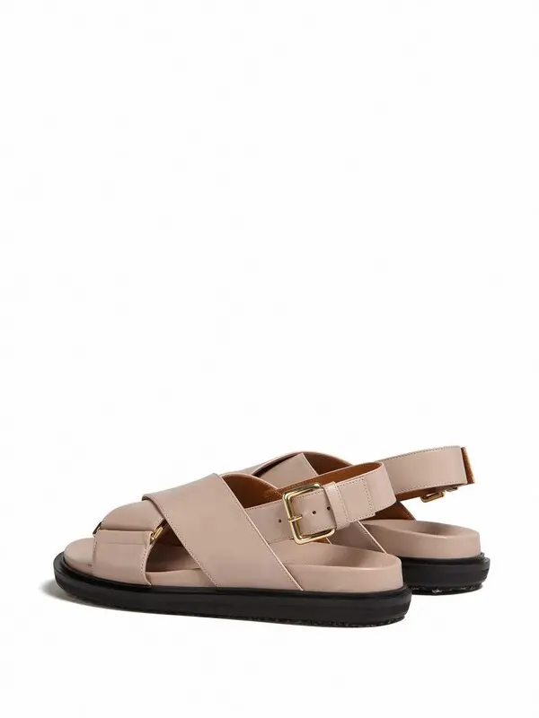 Marni Fussbet Leather Sandals