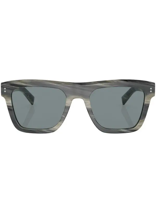 Dolce & Gabbana Rectangle Frame Sunglasses - Grey