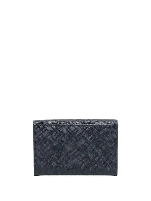 AGNÈS B. Logo-plaque Leather Cardholder