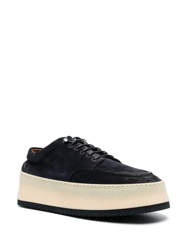 Marsèll Parapana Platform Derby Shoes - Black