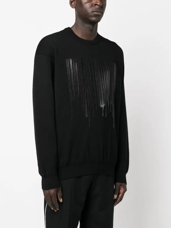 VTMNTS Logo-print Knit Sweater