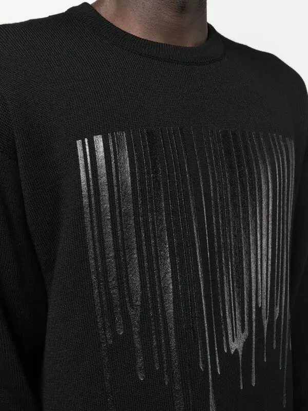 VTMNTS Logo-print Knit Sweater