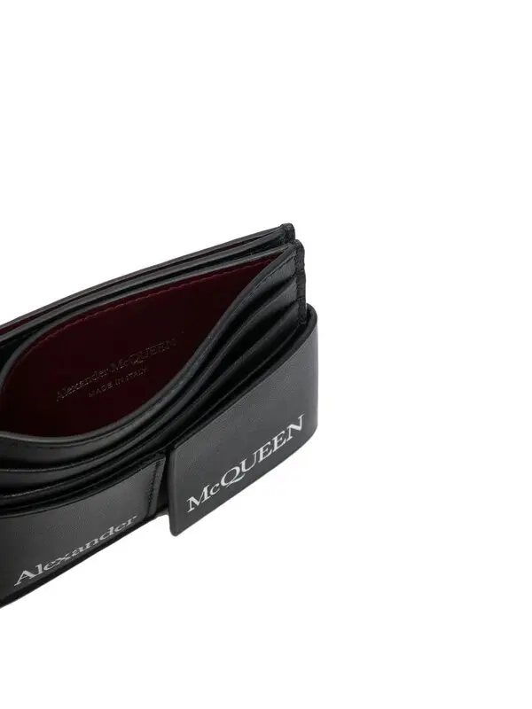 Alexander McQueen Logo-print Layered Cardholder