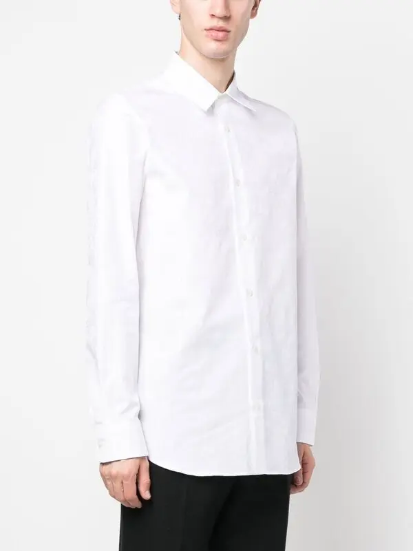 Alexander McQueen Logo-print Cotton Shirt