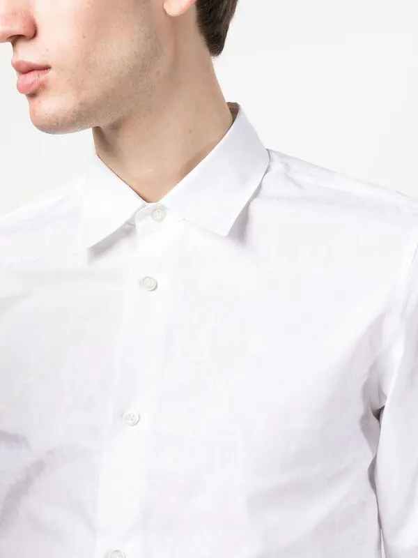 Alexander McQueen Logo-print Cotton Shirt