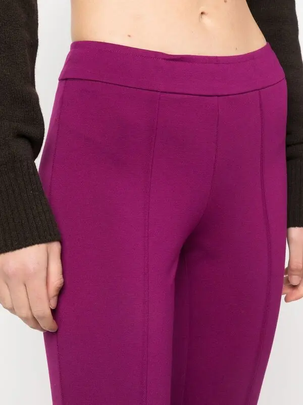 BLANCA VITA Mid-rise Cropped Trousers
