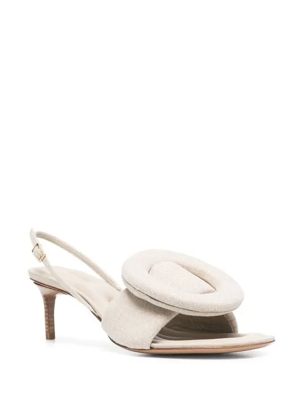 Jacquemus Cuscinu Slingback Sandals