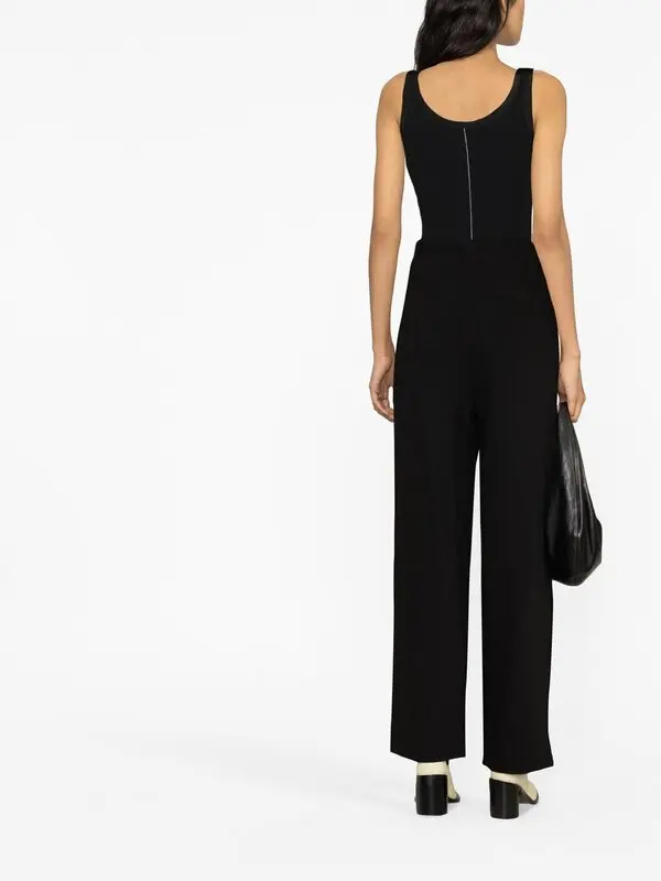 Khaite High-waisted Straight Leg Trousers