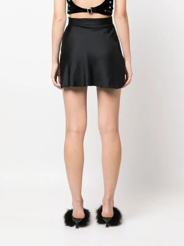 MANURI Flared Mini Skirt