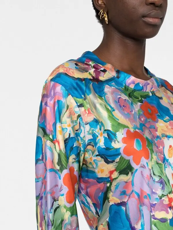 Marni Abstract-print Mini Dress