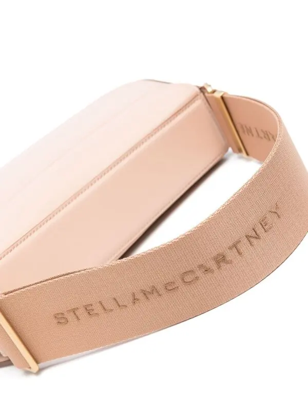 Stella McCartney Engraved-logo Shoulder Bag