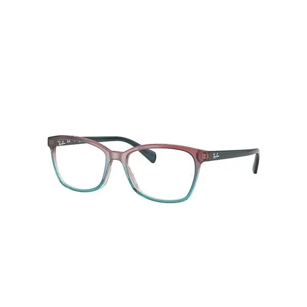Ray-ban Rb5362 Optics Eyeglasses Frame Clear Lenses Polarized - Blue