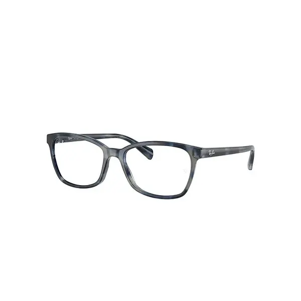 Ray-ban Optics Eyeglasses Frame - Opal Blue Havana