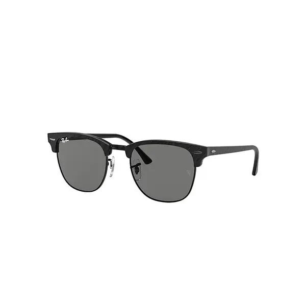 Ray-ban Clubmaster Flash Lenses Sunglasses - Black