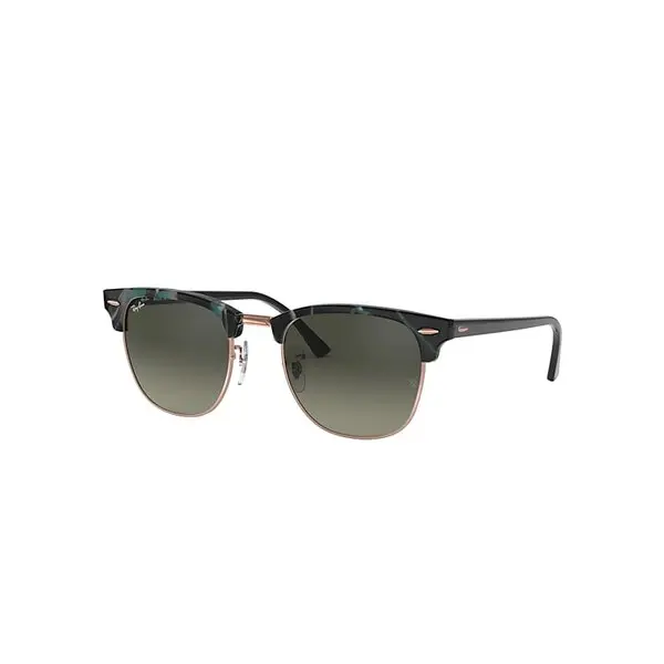 Ray-ban Clubmaster Flash Lenses Sunglasses - Grey Green