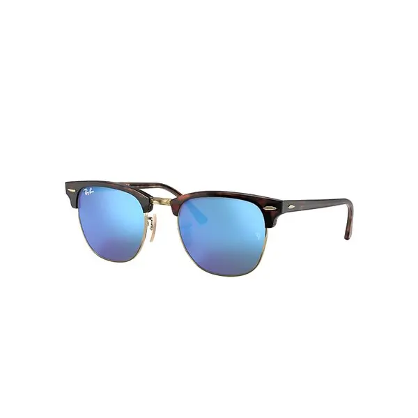 Ray-ban Clubmaster Classic Sunglasses - Havana On Gold