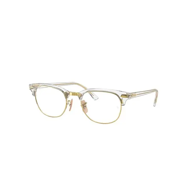 Ray-ban Clubmaster Optics Eyeglasses - Transparent
