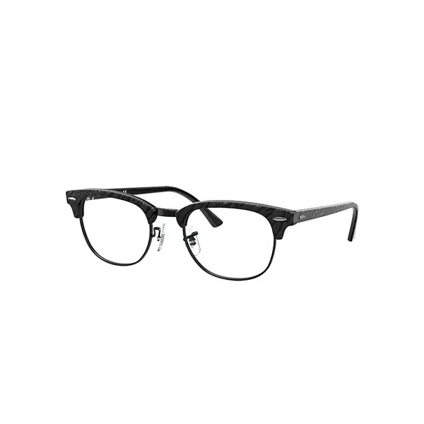 Ray-ban Clubmaster Optics Eyeglasses - Wrinkled Black